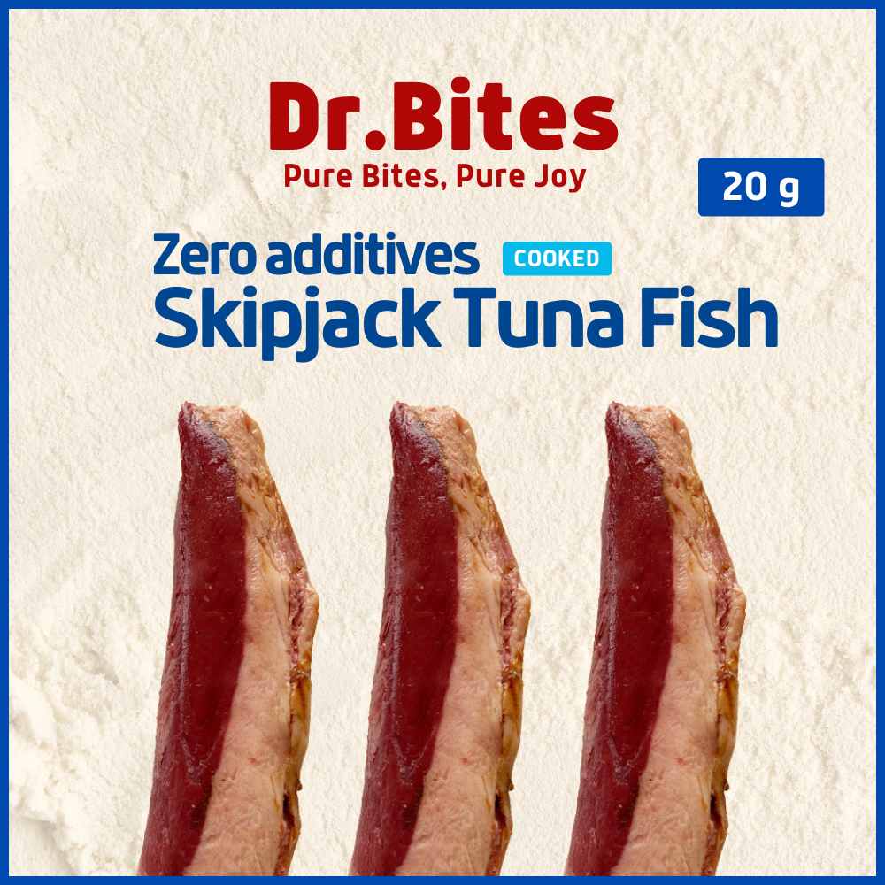 Cooked Skipjack Tuna Fish [15g] Zero Additive Ikan Rebus Protein Cat ...