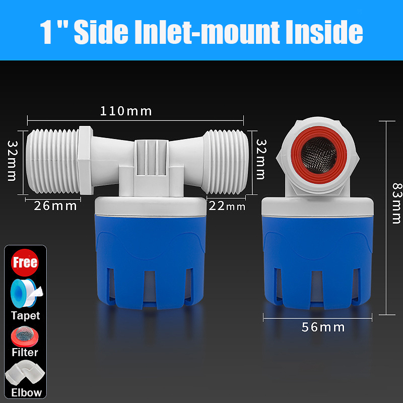 Automatic Water Level Control Valve Water Tank Float Valve Toilet Float ...