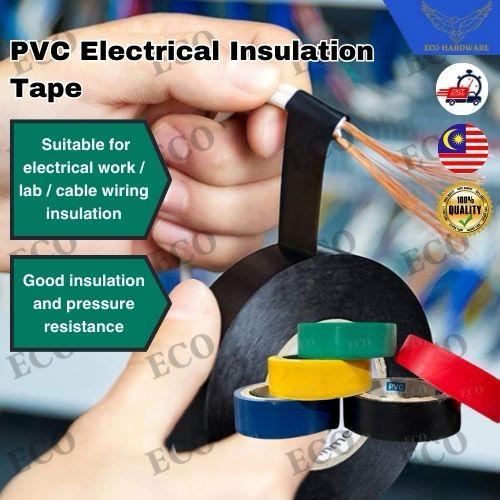 10pcs PVC Insulation Tape Strong Adhesive Electrical Wire Wayar Tape ...