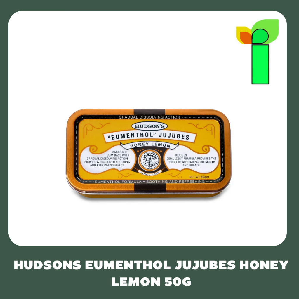 Hudson's Eumenthol Jujubes Honey Lemon | Shopee Malaysia