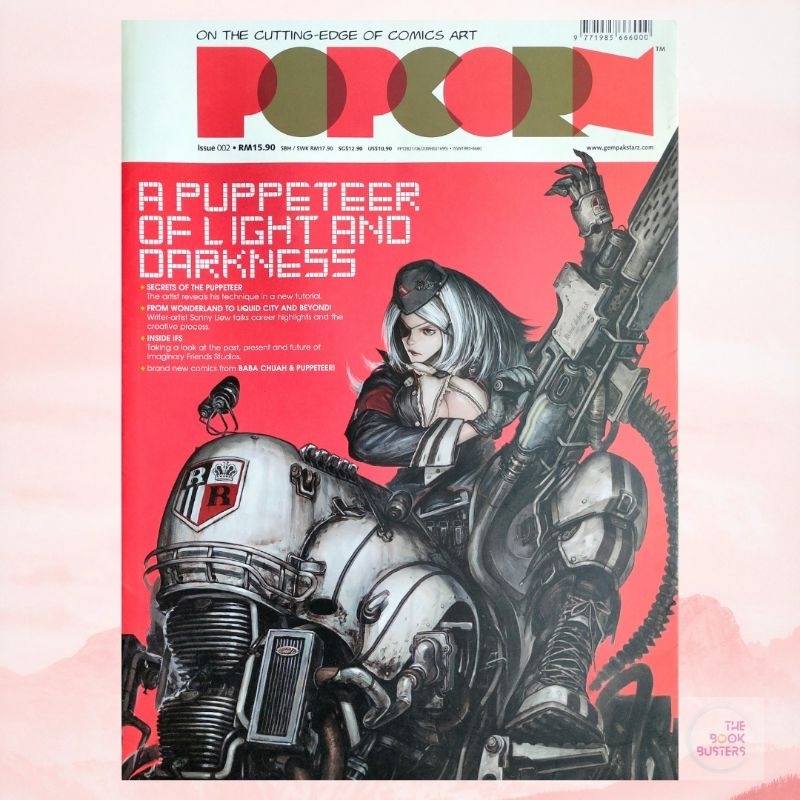 PRELOVED Majalah Komik Seni / Comic Art Magazine POPCORN (Gempak Starz ...