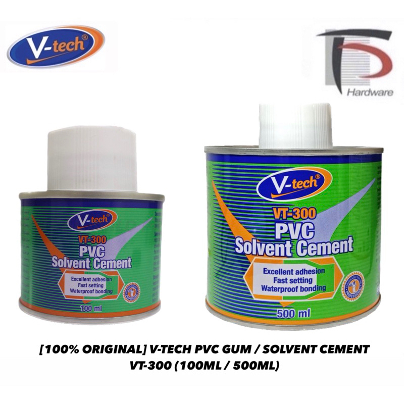 [100% ORIGINAL] V-TECH PVC GUM / SOLVENT CEMENT VT-300 | Shopee Malaysia