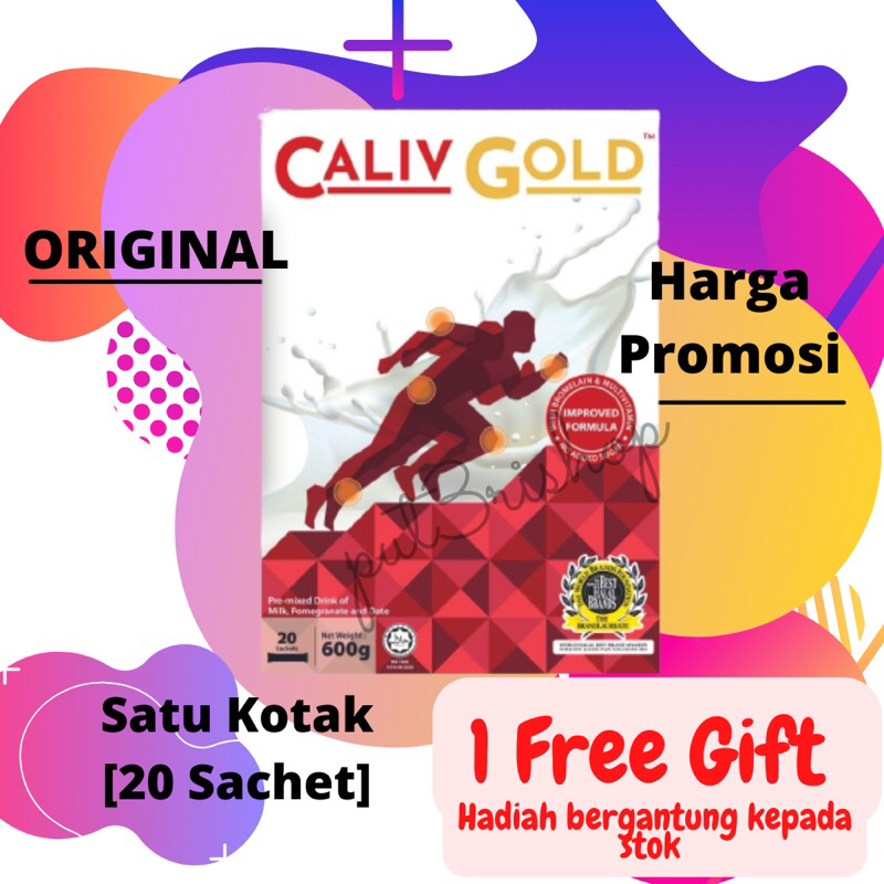 100% Original Calift Caliv Gold Susu Sendi dan Lutut [NO COD] | Shopee ...