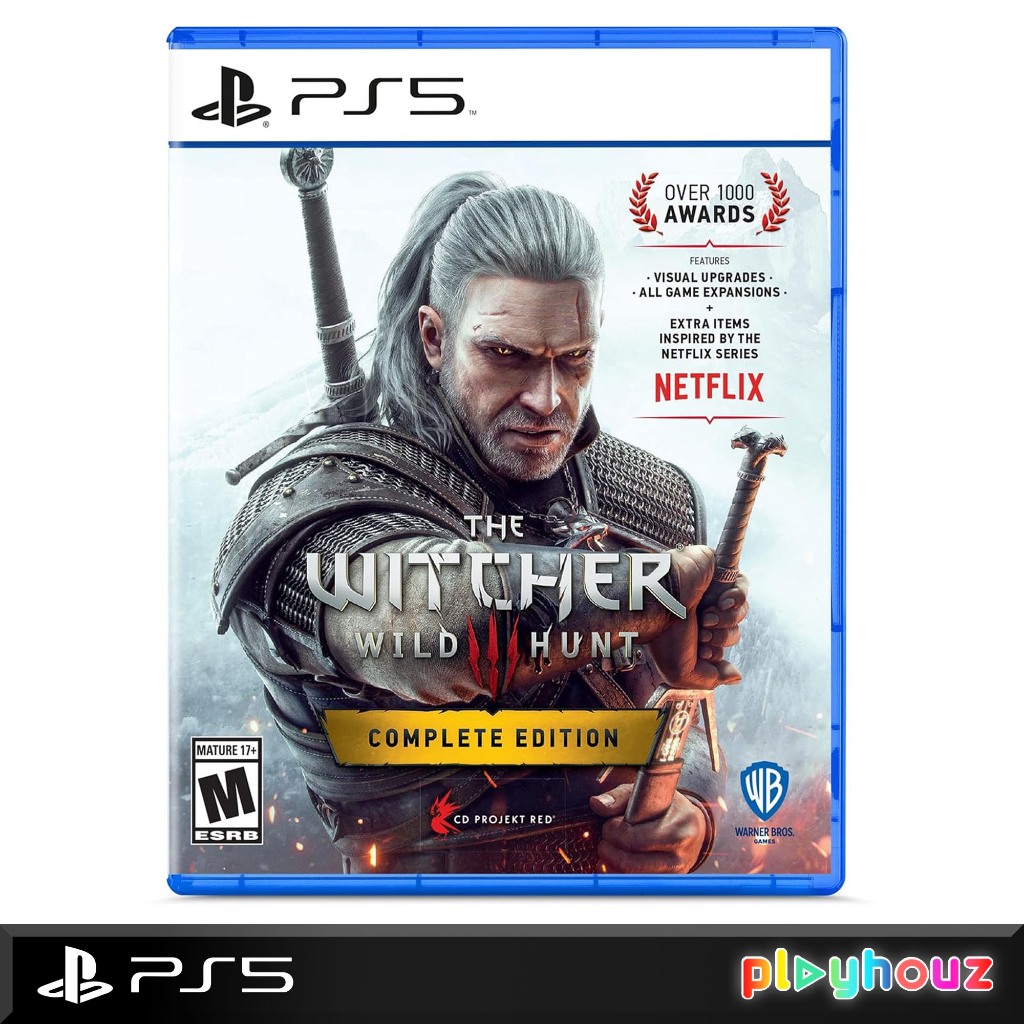 PS5 The Witcher 3 III Wild Hunt Complete Edition (Eng/Chi/Kor) | Shopee ...
