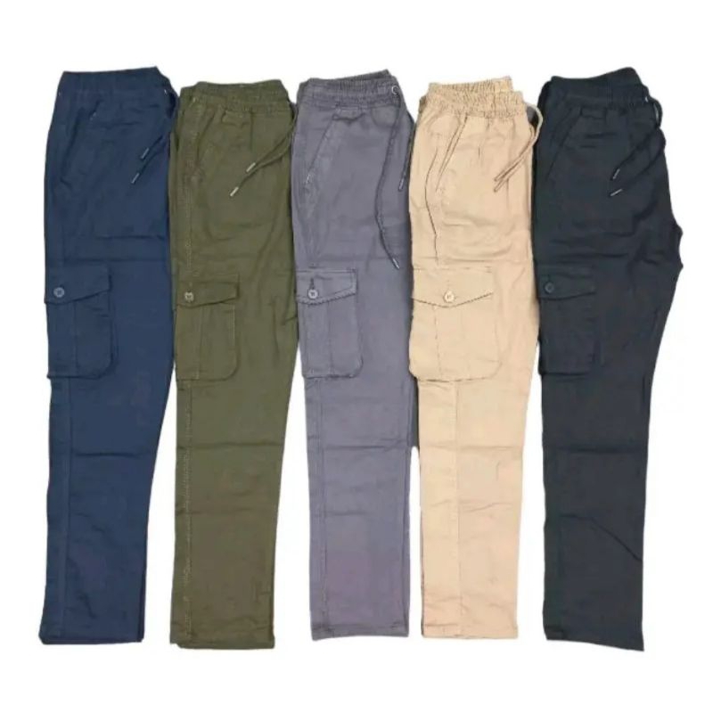 SELUAR CARGOES PANTS SIX POCKET [ MAN'S SLIM FIT SIX POCKET PANTS NEW ...