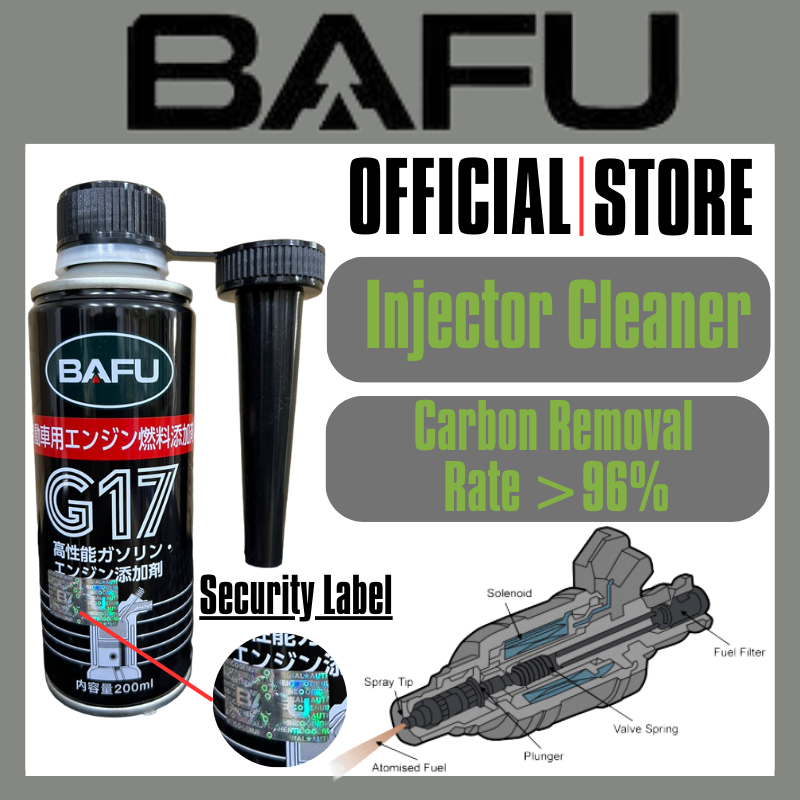 🔥HOT DEAL🔥BAFU G17 200ml GASOLINE CATALYTIC CONVERTER CLEANER INJECTOR ...
