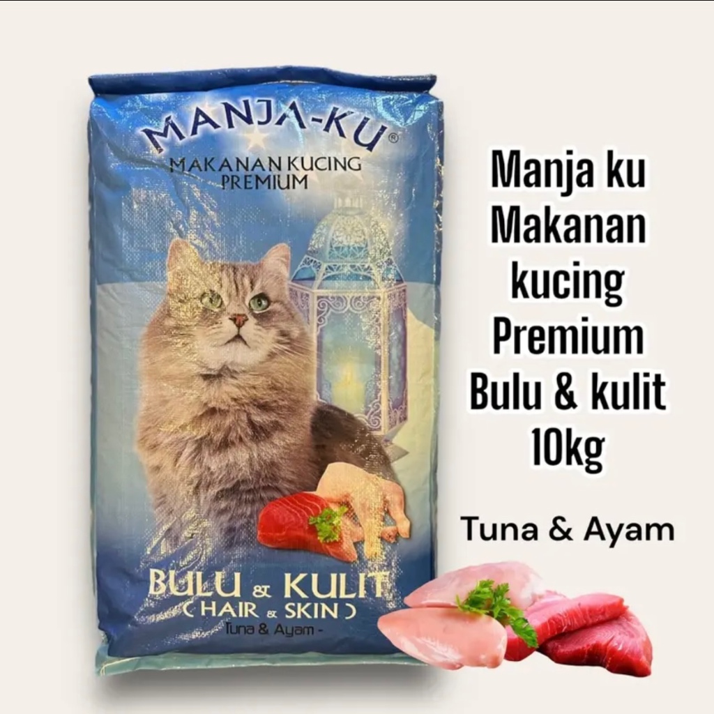 ManjaKu Cat Food Premium 10kg | Shopee Malaysia