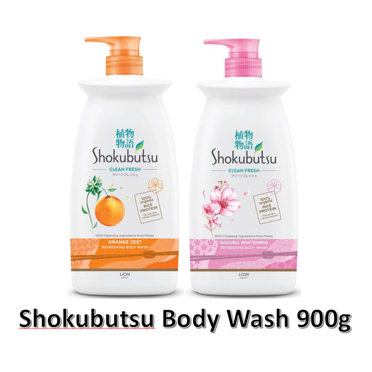 SHOKUBUTSU Body Shower Foam 900g | Shopee Malaysia