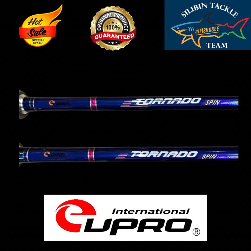 EUPRO TORNADO SPINNING FISHING ROD 🔥 | Shopee Malaysia