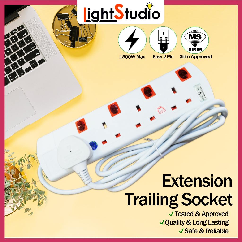 Kobena Extension Trailing Socket | Shopee Malaysia