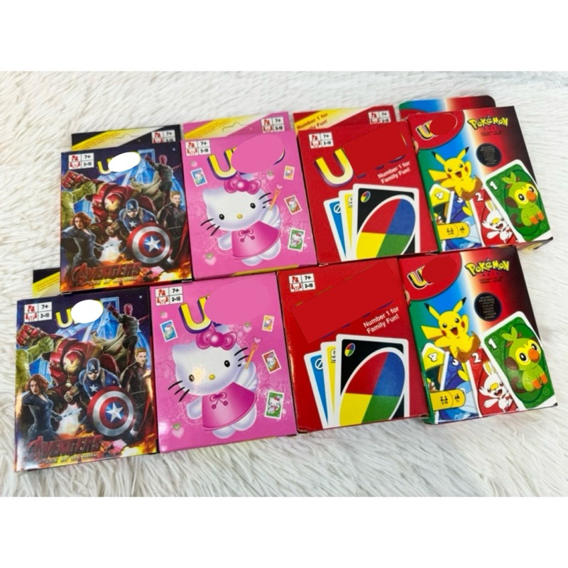 【MJ】UXX Card Game Cards / Permainan Kad mainan Kanak Kanak Bersama ...