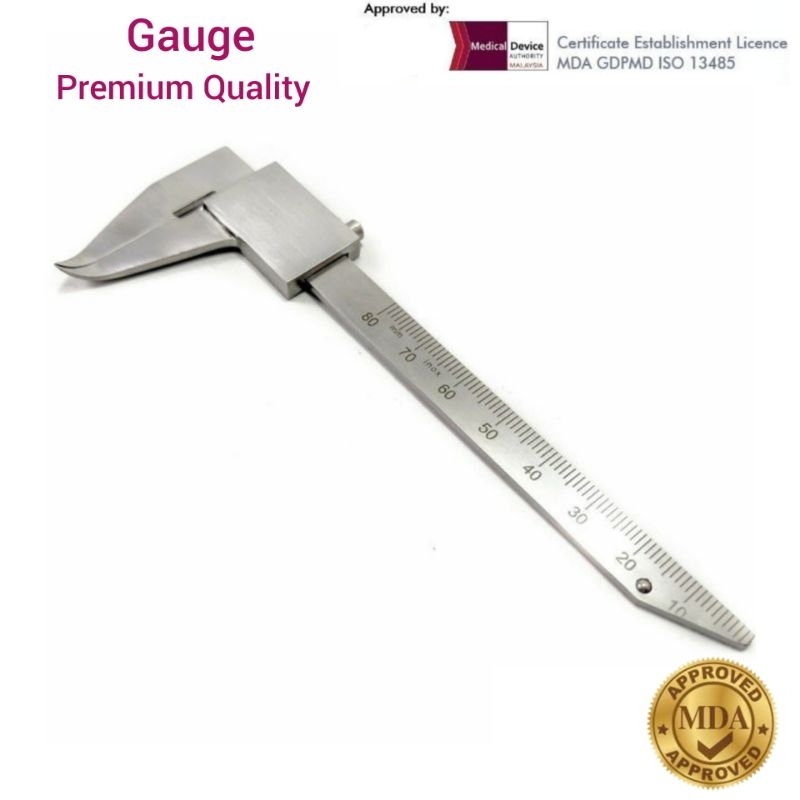 Dental Boley Gauge Vernier Caliper Lab Tools | Stainless Steel Gigi ...