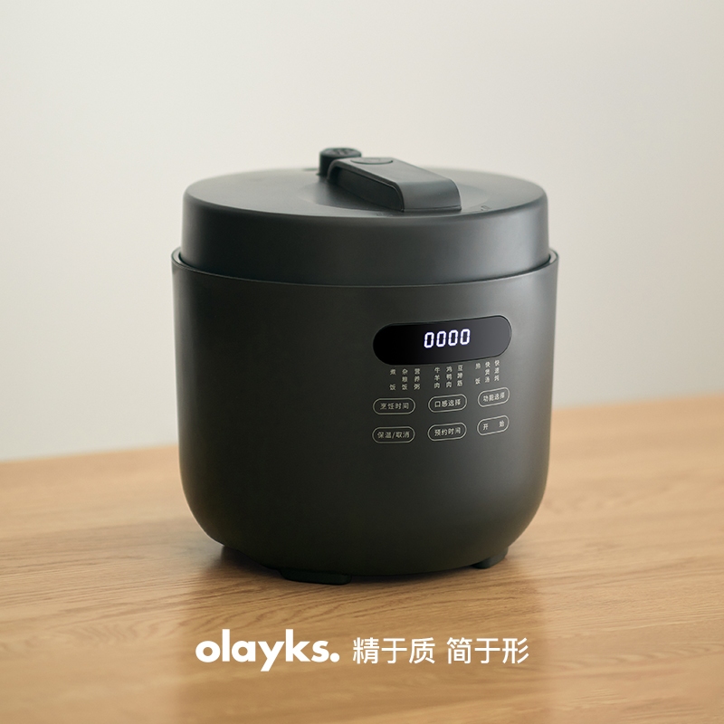 Olayks 5L Electric Smart Pressure Cooker Multifunction Rice Cooker Soup Cooker Porridge ...