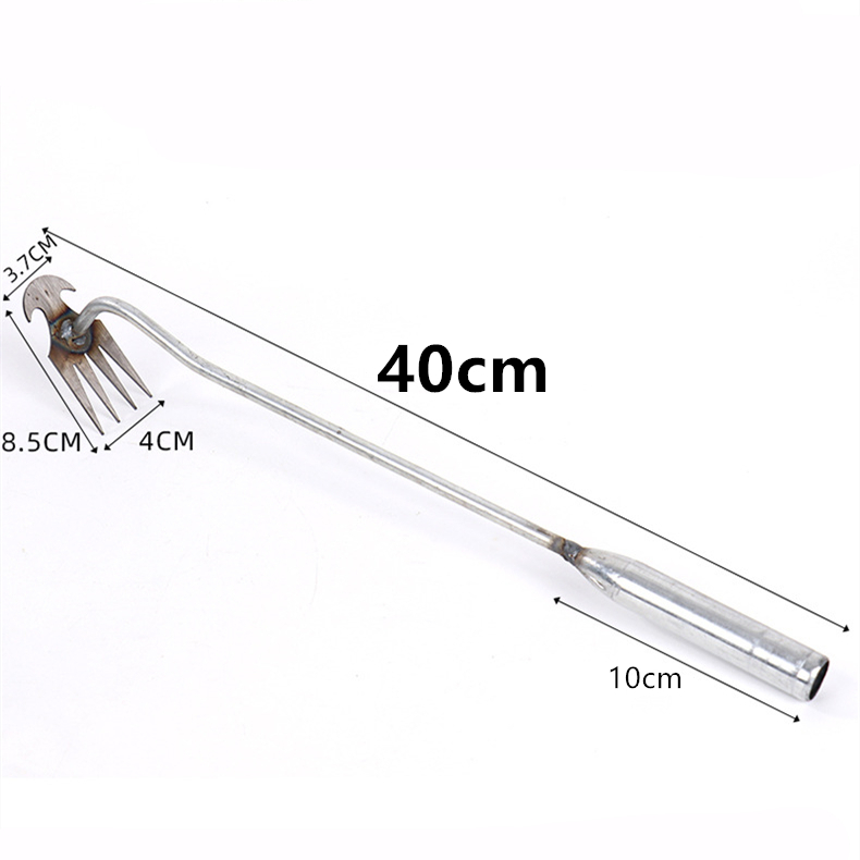 Multifunctional Handheld Pulling Uprooting Weeding Garden Hoe Rake Farm ...