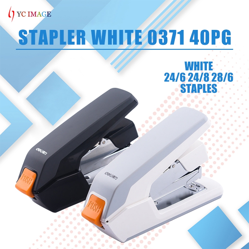 READY STOCK Stapler Strong 40 Pages Effortless Power Saving Heavy Duty ...