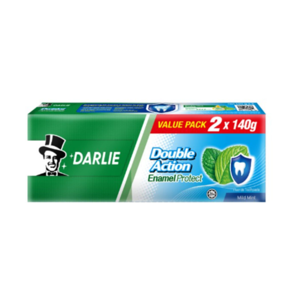 Darlie Double Action Toothpaste (Single / Twin Pack) (Fresh Clean ...