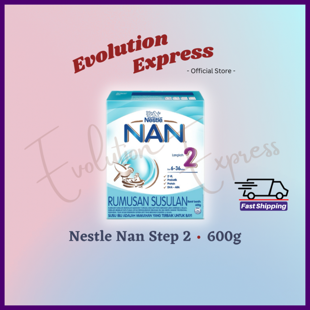 [NESTLE] Nan step 2 (600g) *new formula 2’-FL Exp 3/2026 | Shopee Malaysia