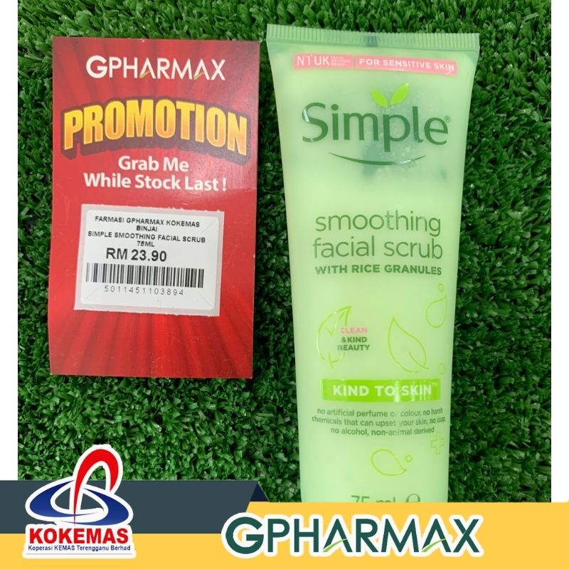 Simple Kind to Skin Smoothing Cleansing Scrub 75ml | Shopee Malaysia