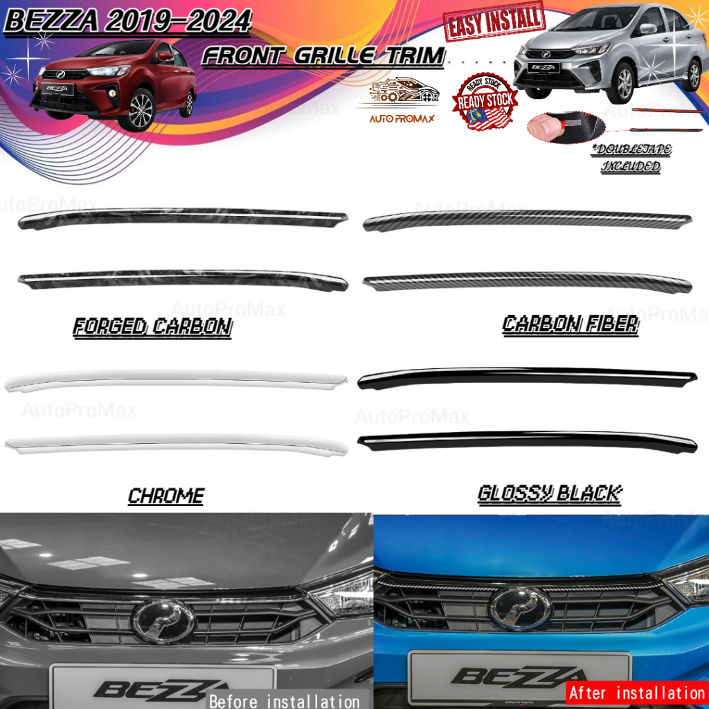 AUTOPROMAXX PERODUA BEZZA 2019-2023 FRONT GRILLE TRIM | Shopee Malaysia