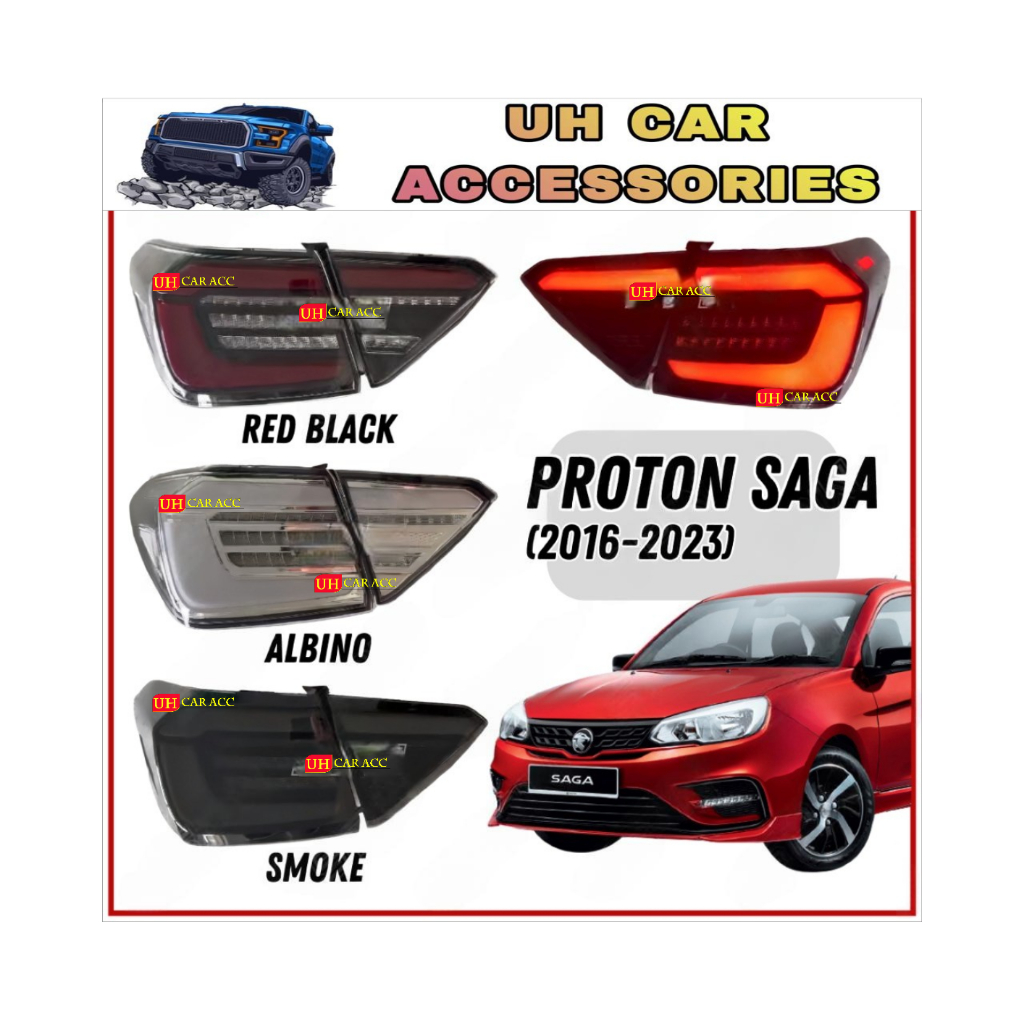 PROTON SAGA (2016-2023) TAIL LAMP TAIL LIGHT LED VVT MC2 TAILLAMP ...