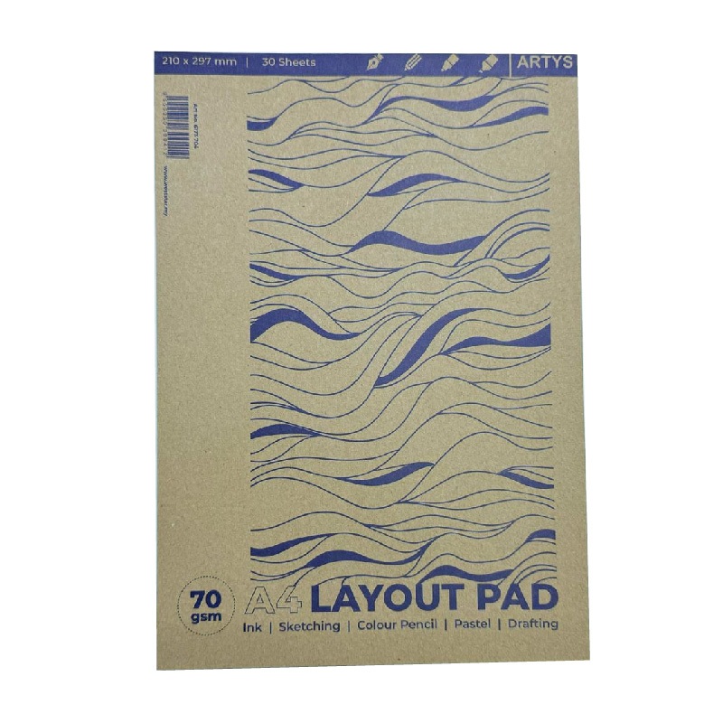 [WETAS] ARTYS Layout Pad A3/A2/A4, Kertas Lukisan, Layout Paper ...