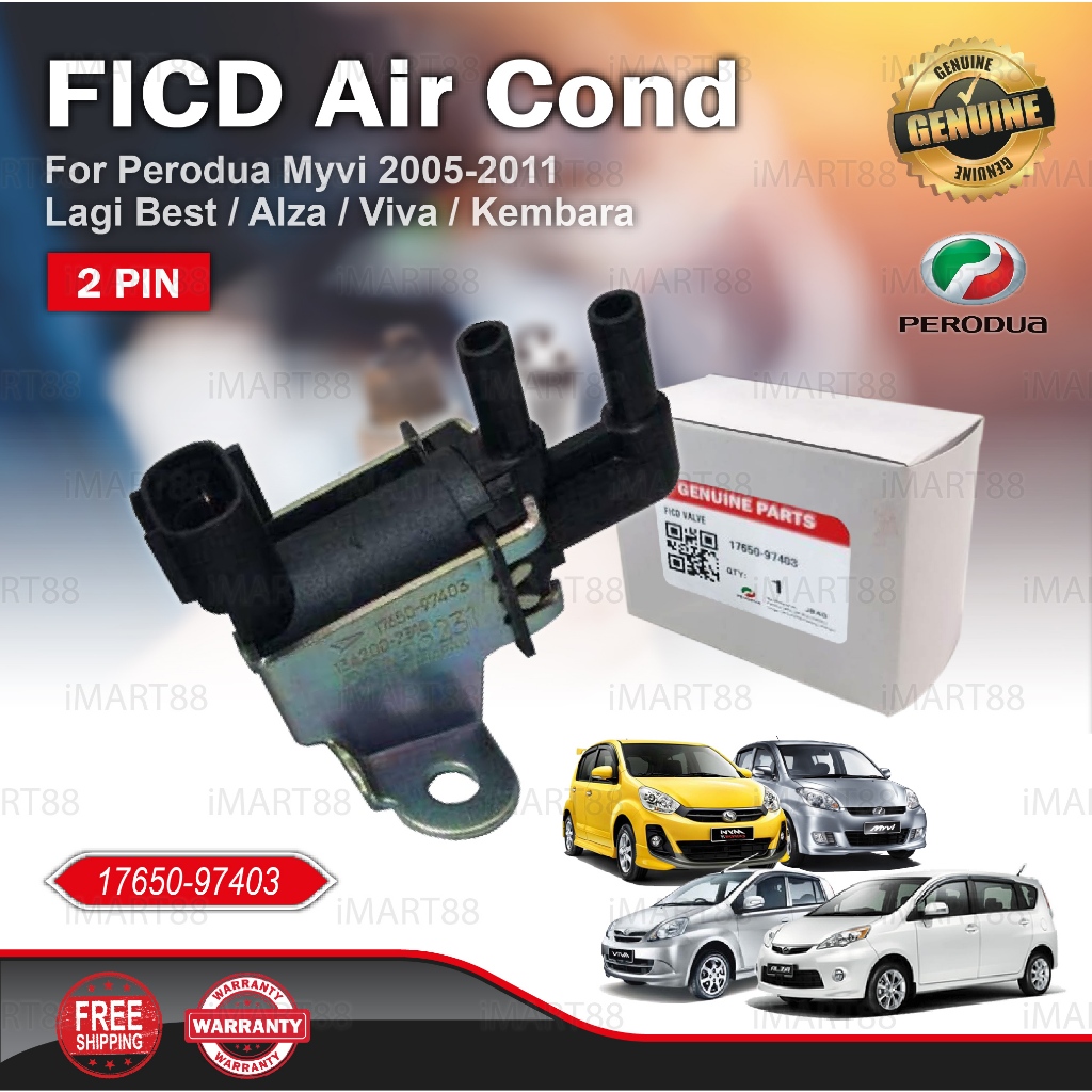 Original Denso Perodua Myvi 1.3 2005 2011 FICD Aircond Vapor Canister ...
