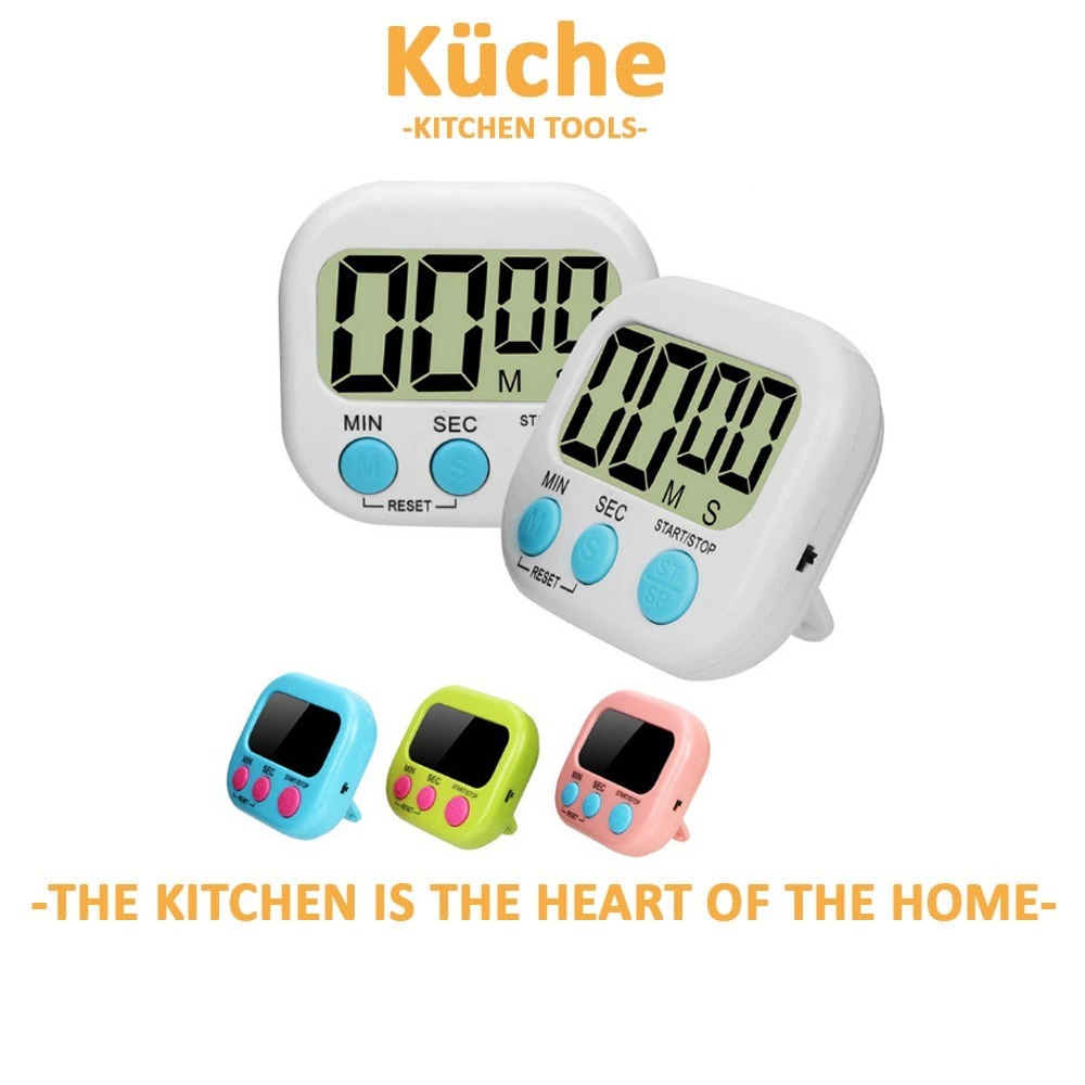 KUCHE Kitchen Timer Stopwatch Countdown Electronic Magnetic Digital ...