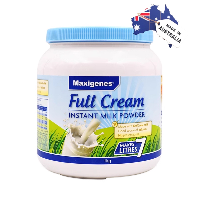 (EXP: 12/2005) Australia Maxigenes FULL CREAM Instant Milk Powder (1KG ...