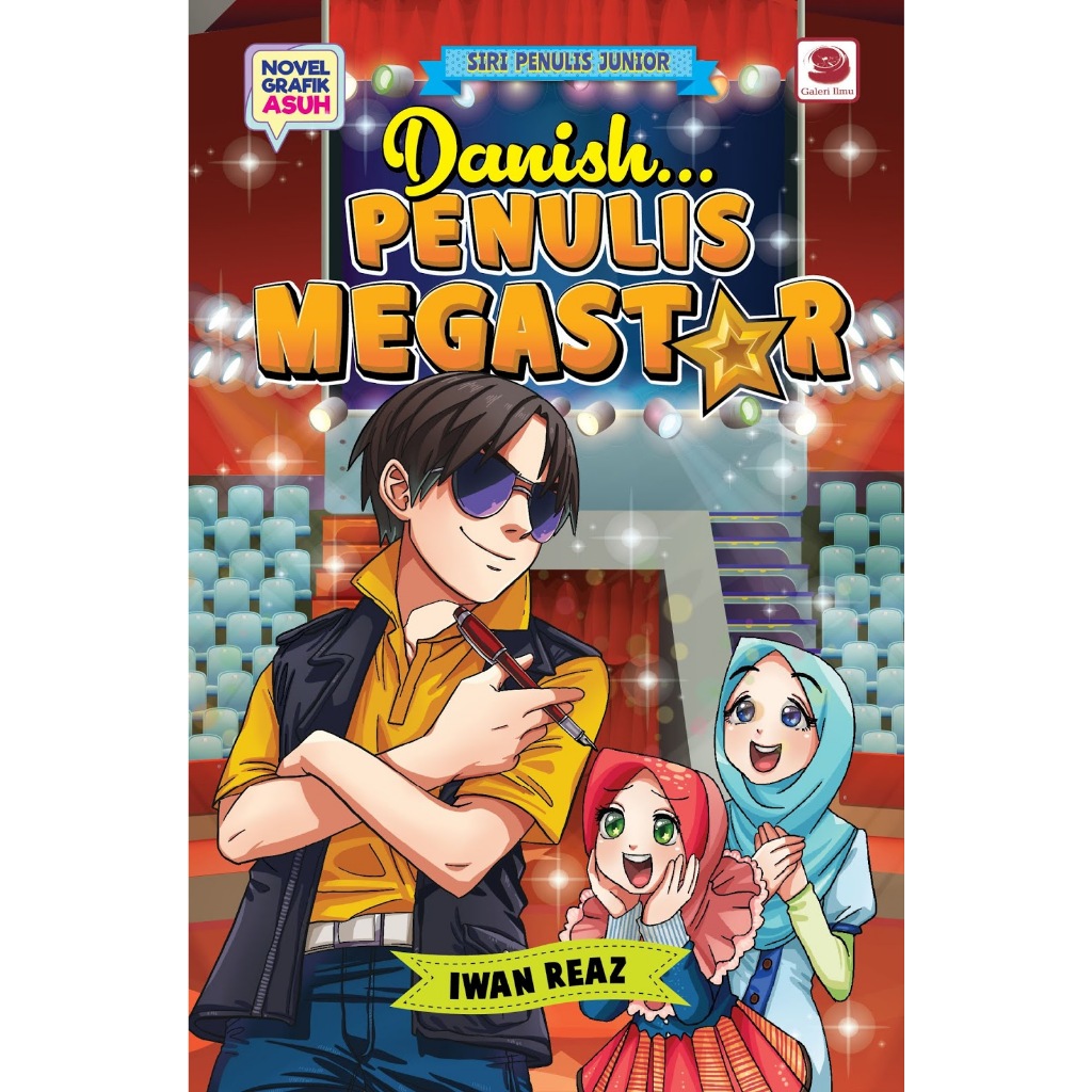 Novel Grafik Remaja Berwarna Bacaan Nilam Geng Besi Cik Hantu Makan Bff ...