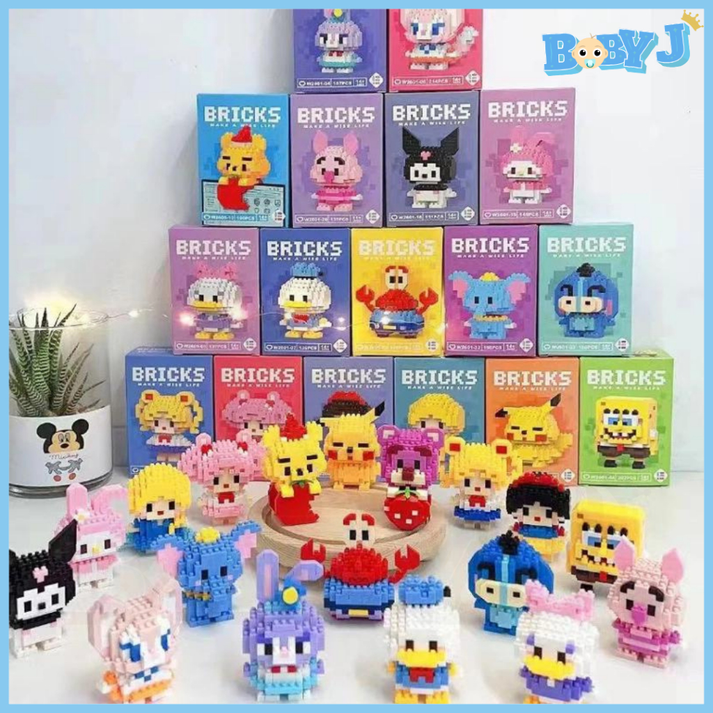 Nano Building Blocks Cute Mini Building Block 3D Building Block Toys ...
