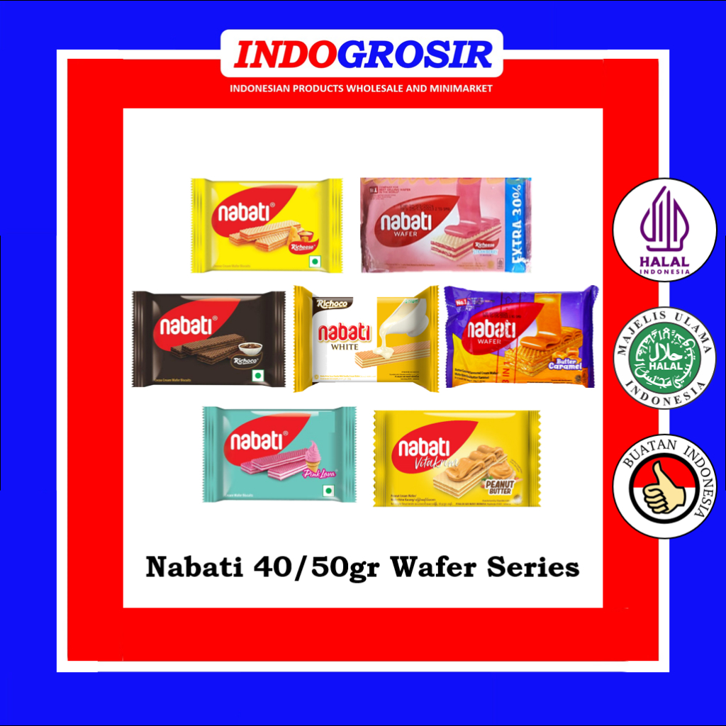 [READY STOCK] Nabati Wafer Richeese, Richoco, White, Pink Lava ...