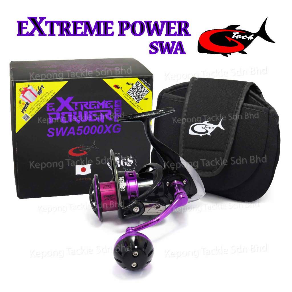 G-TECH 23 EXTREME POWER SWA XG HG PG FISHING REEL With 1 Year Warranty ...
