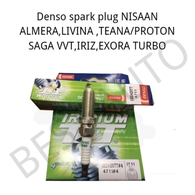 Denso spark plug NISAAN ALMERA,LIVINA ,TEANA/PROTON SAGA VVT,IRIZ,EXORA ...