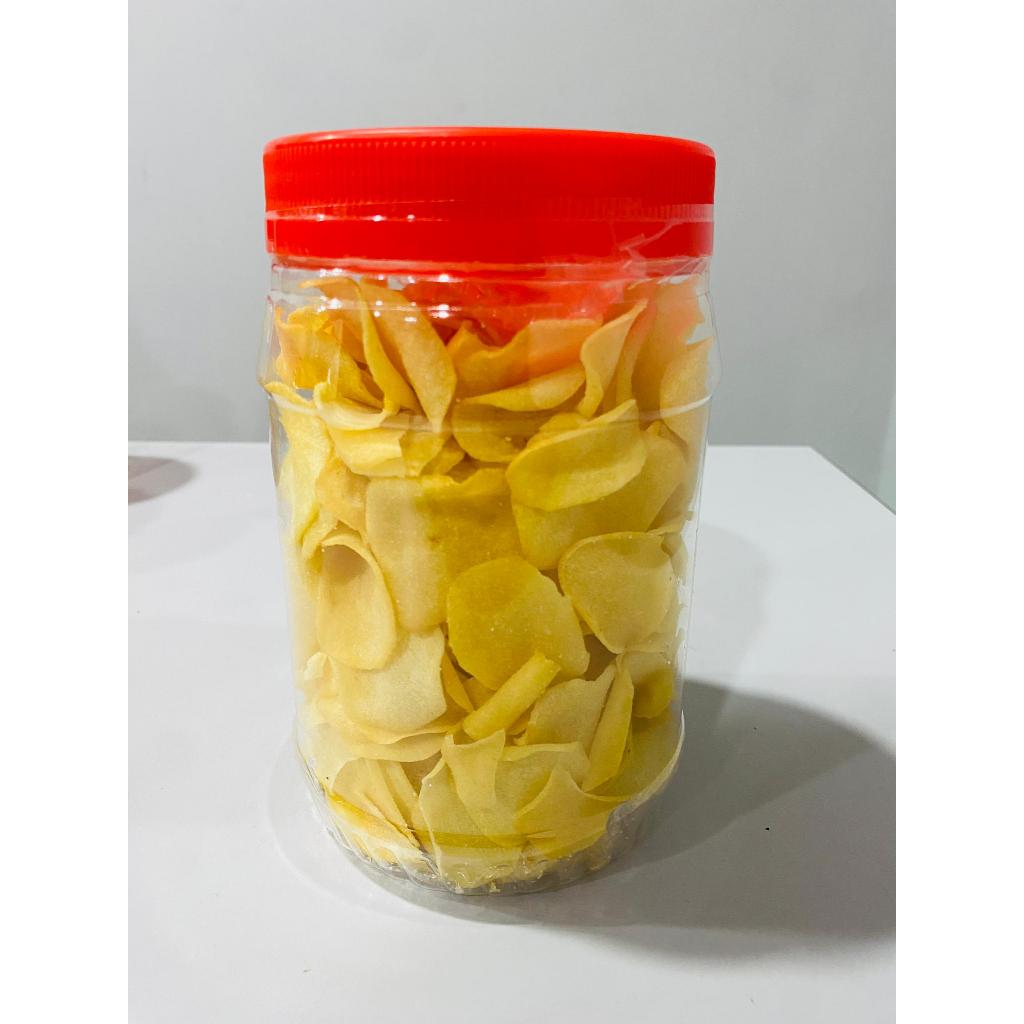 2024 新春年饼 香脆爽口芽菇饼 炸芽菇 芽菇饼 2024 Cny Cookies Crispy Arrow Head Ngaku Chips Chigu Shopee Malaysia