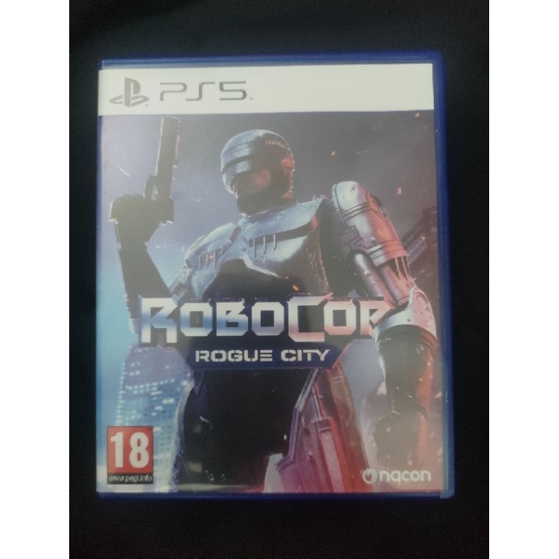 PlayStation ps5 robocop rogue city used | Shopee Malaysia