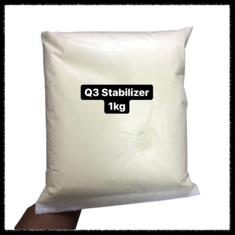 Q3 stabilizer 1kg untuk pembuatan tepung softaiskrim | Shopee Malaysia