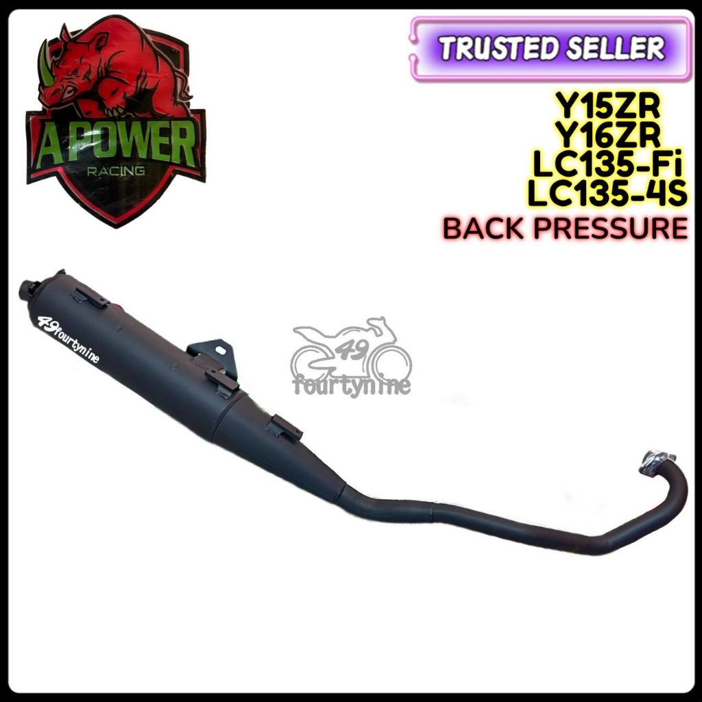 NEW A POWER EXHAUST EKZOS MUFFLER Y16ZR Y15ZR LC Fi LC135 4S BACK ...