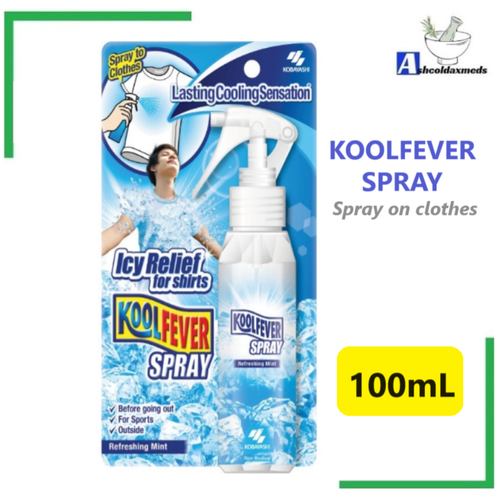 Kool Fever Icy Spray Refreshing Mint 100ml EXP07/2026 | Shopee Malaysia