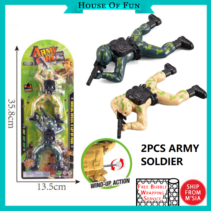 AUTO CRAWLING ACTION ROBOT SOLDIER ARMY FORCE CRAWLING MAINAN ROBOT ...