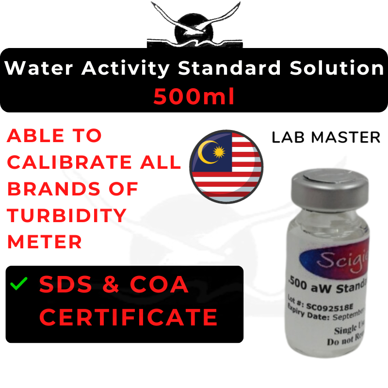 LAB MASTER/MALAYSIA Water Activity Standard Solution for Calibration ...
