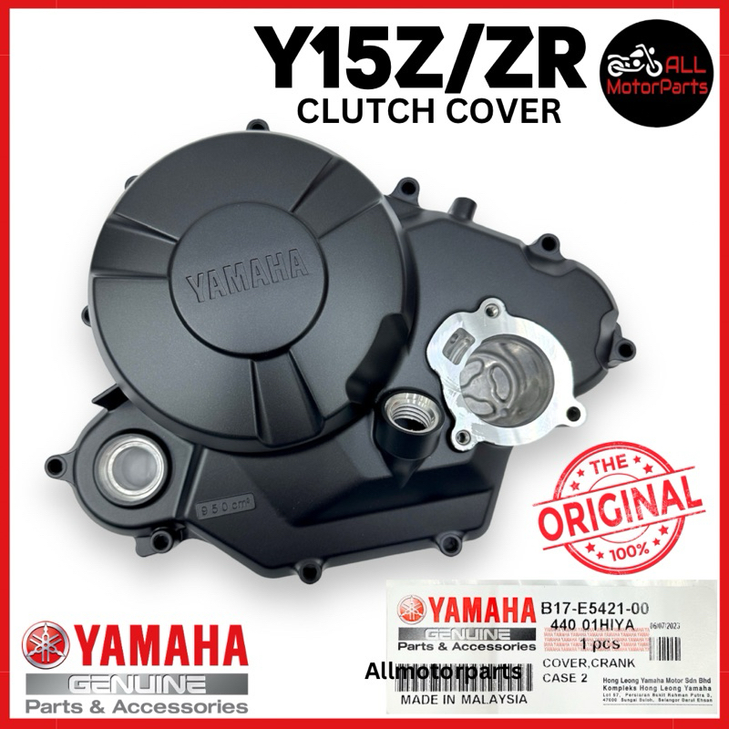 [100% ORI] Y15Z Y15 Y15ZR V1 V2 YSUKU CLUTCH COVER CRANK CASE B17-E5421-00 ORIGINAL YAMAHA ...