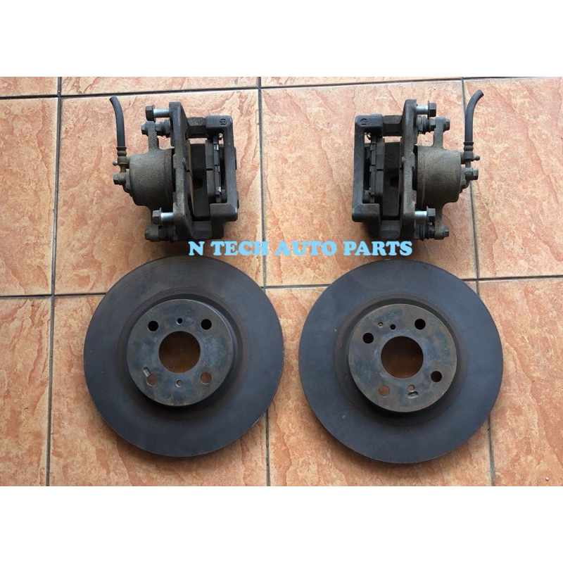 Toyota VIOS NCP93 / ALZA Front Caliper & Disc Set PNP (🇯🇵Used) | Shopee ...