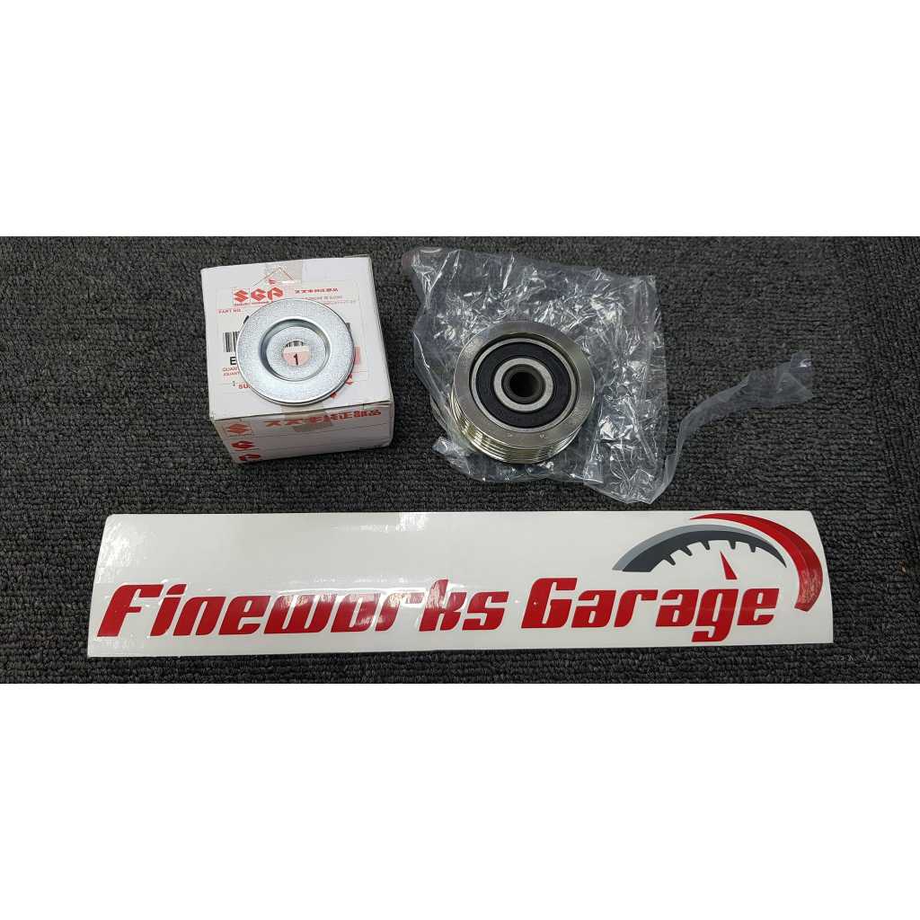 SUZUKI SWIFT ZC21 ZC31 ZC82 AIR COND BELT TENSIONER BEARING PULLEY 100% ...
