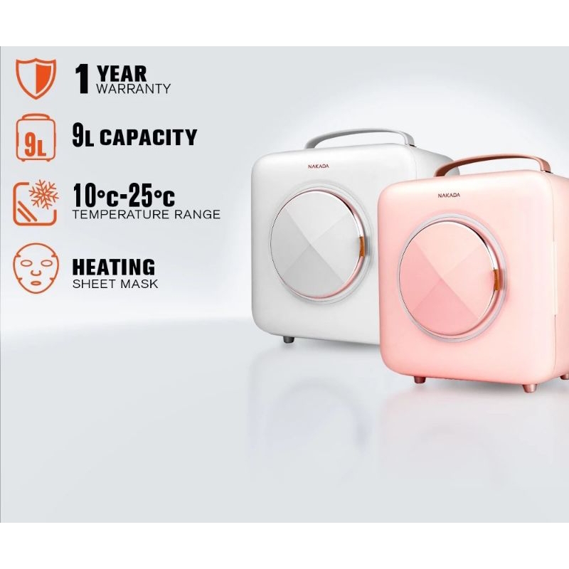Nakada Beauty Care Fridge NC33 9Liter Led Light | Shopee Malaysia