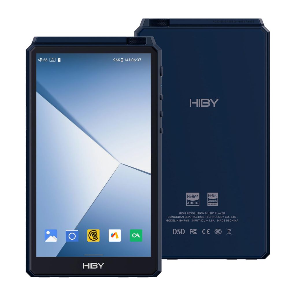 HiBy R6 III Gen 3, Digital Audio Player: with 4.4 Balanced Output ...