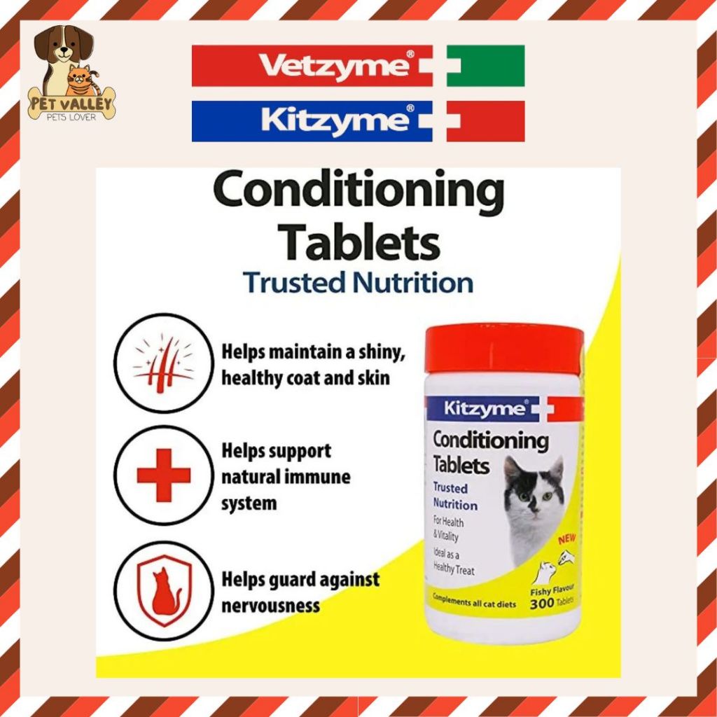 KITZYME CONDITIONING TABLETS (120'S / 300'S) | Shopee Malaysia