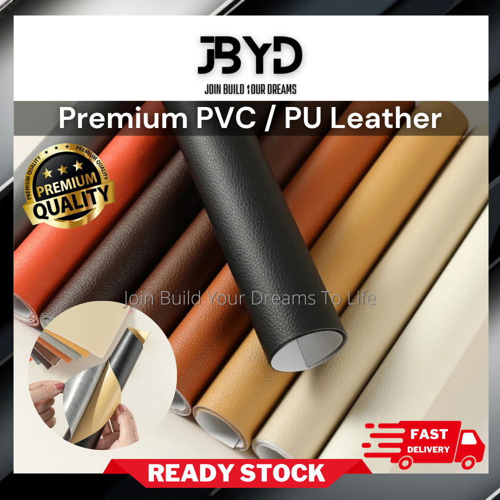 PVC PU Leather Sticker Synthetic Fabric Faux Leatherette for Repair ...