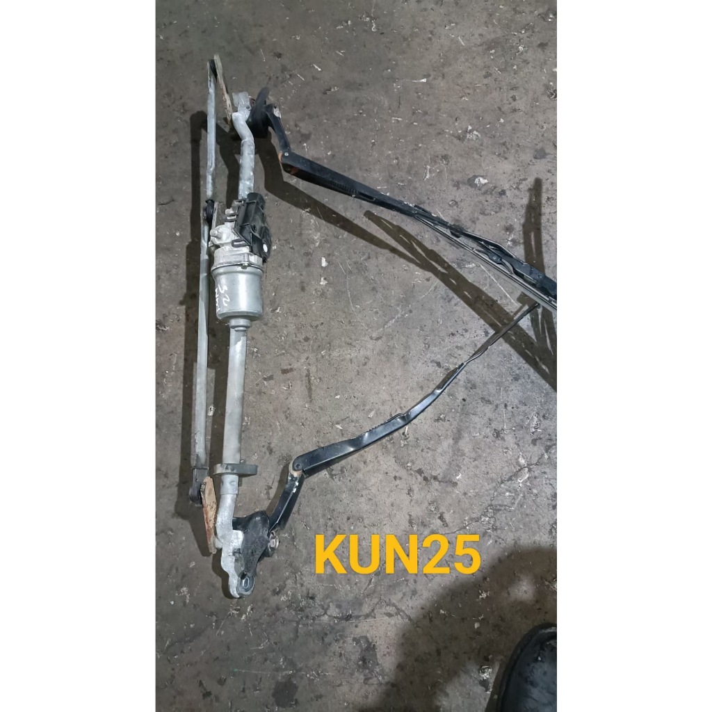Toyota Hilux KUN25 2KD Wiper Motor with Wiper Set Used Original Auto ...