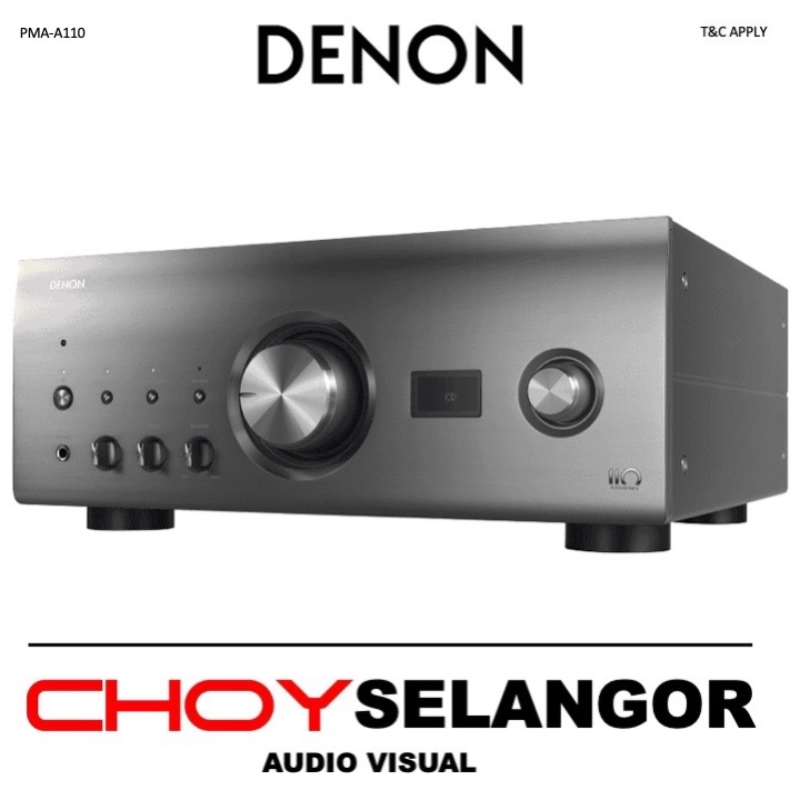 Denon PMA-A110 110th Anniversary Edition Integrated Amplifier | Shopee Malaysia
