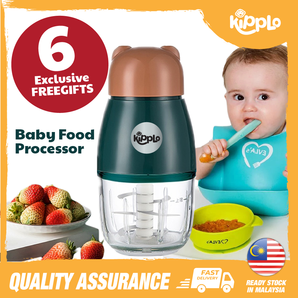 【KIPPLO】Blender baby Mini Blender Electric Machine Wired Baby Food ...